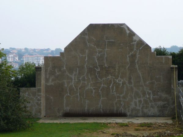 64500 Ciboure, France (1 Impasse Muskoa) Open-air single walled fronton ...